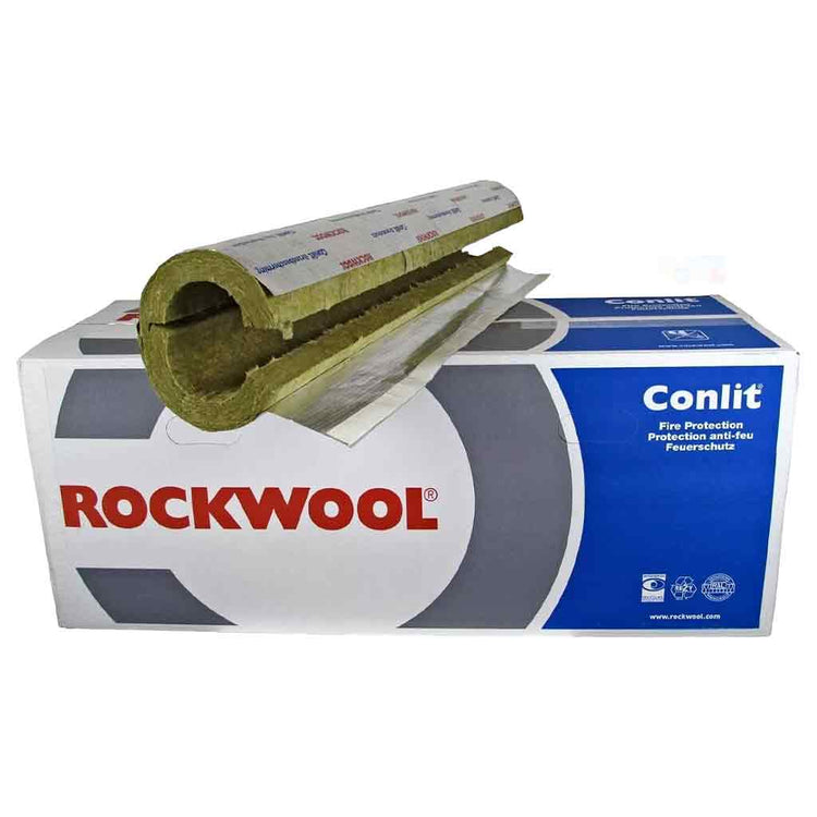 Rockwool Conlit 150 U -Brandschutzrohrschale Alu